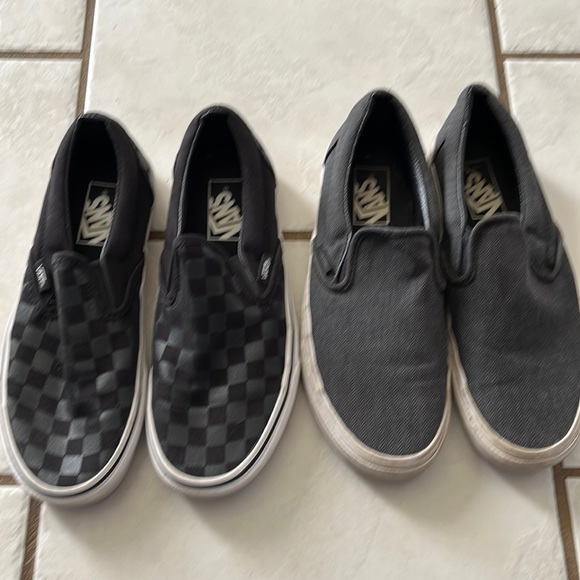Vans | Shoes | 2 Pair Of Vans | Poshmark